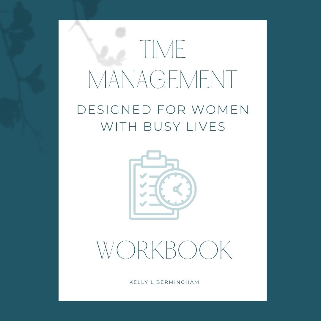 Time Management Workbook Designed for Busy Women With Busy Lives - Etsy