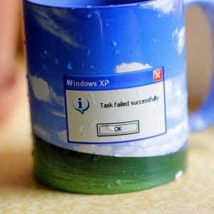 Windows XP Error Mug, 11oz - Etsy