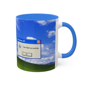 Windows XP Error Mug, 11oz - Etsy