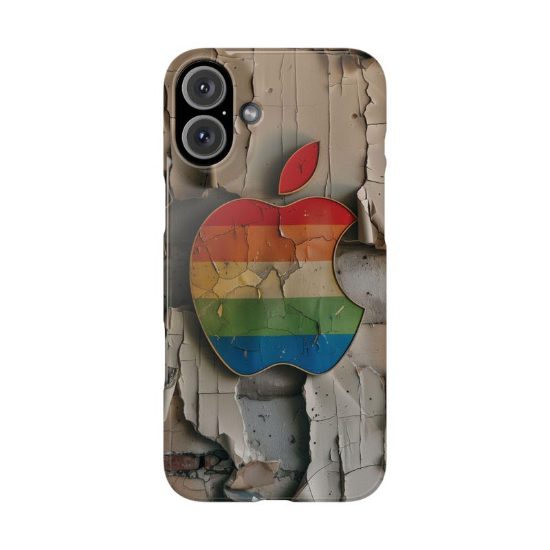 Apple iPhone Case With Apple Logo - Etsy