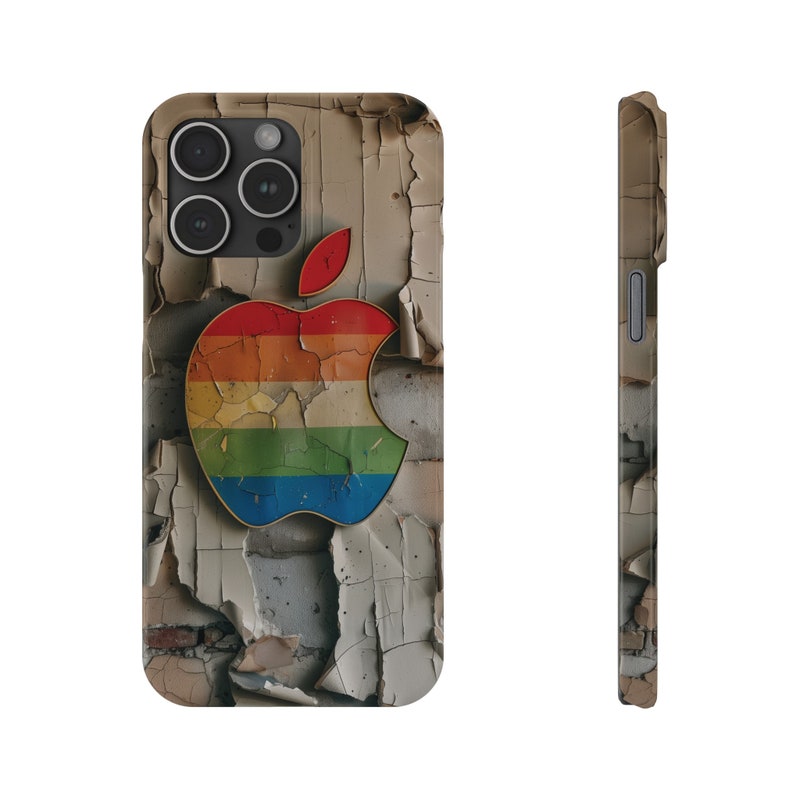 Phone Case With Apple Logo - Etsy