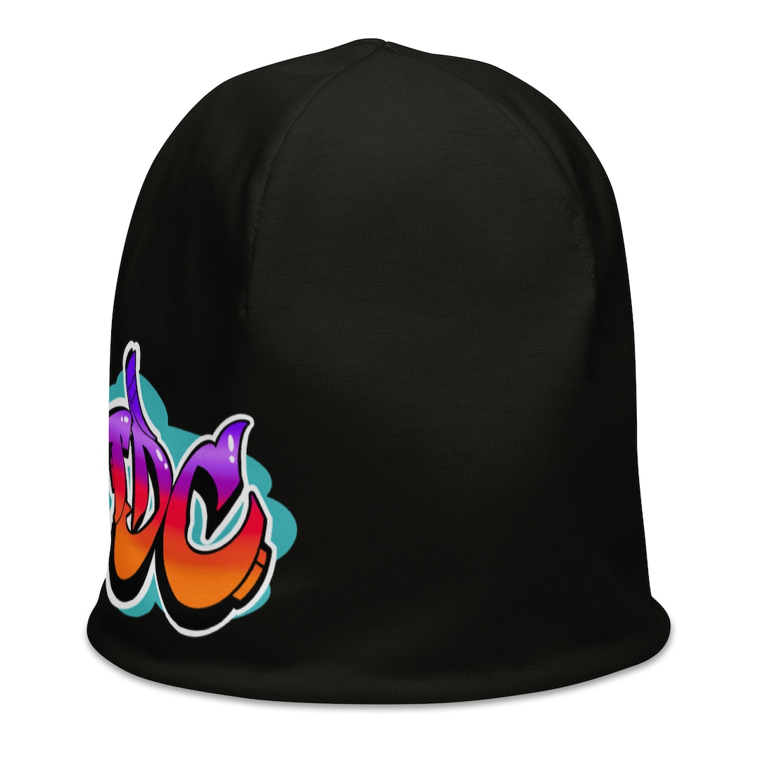 TTDC Graffiti All-over Print Beanie - Etsy