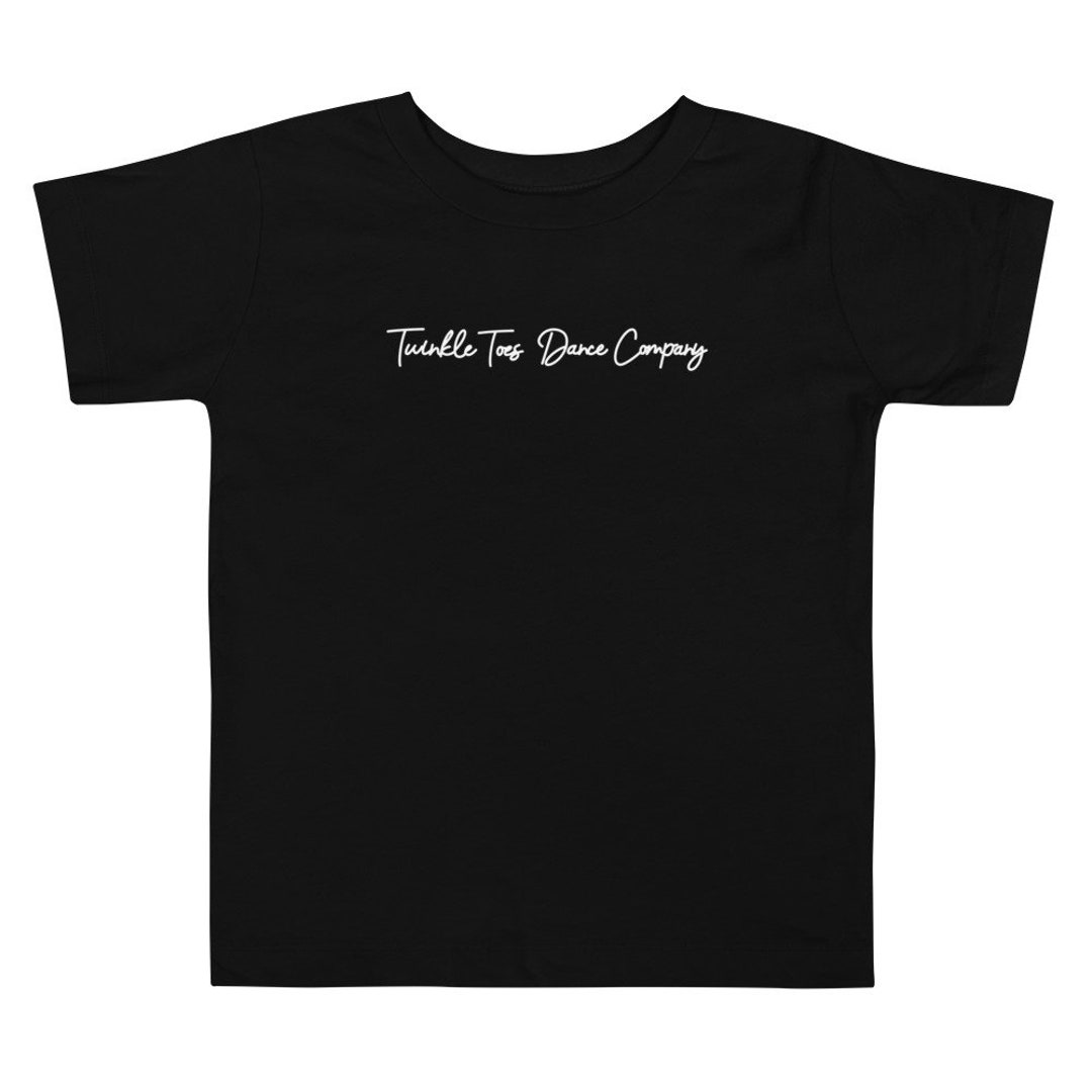 Twinkle Toes Dance Company Script Toddler Short Sleeve Tee - Etsy