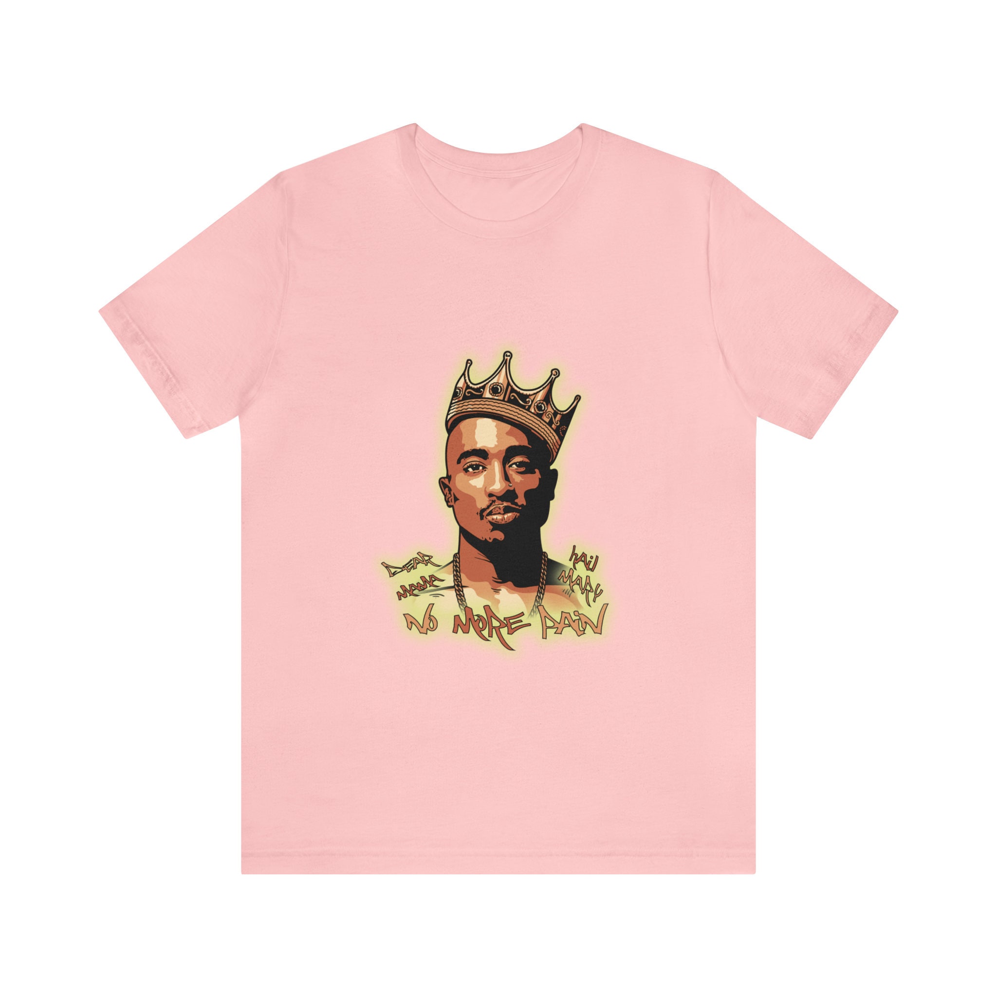 King Tupac 2pac Shakur T-shirt, Iconic Design, Rap Legend Tribute ...