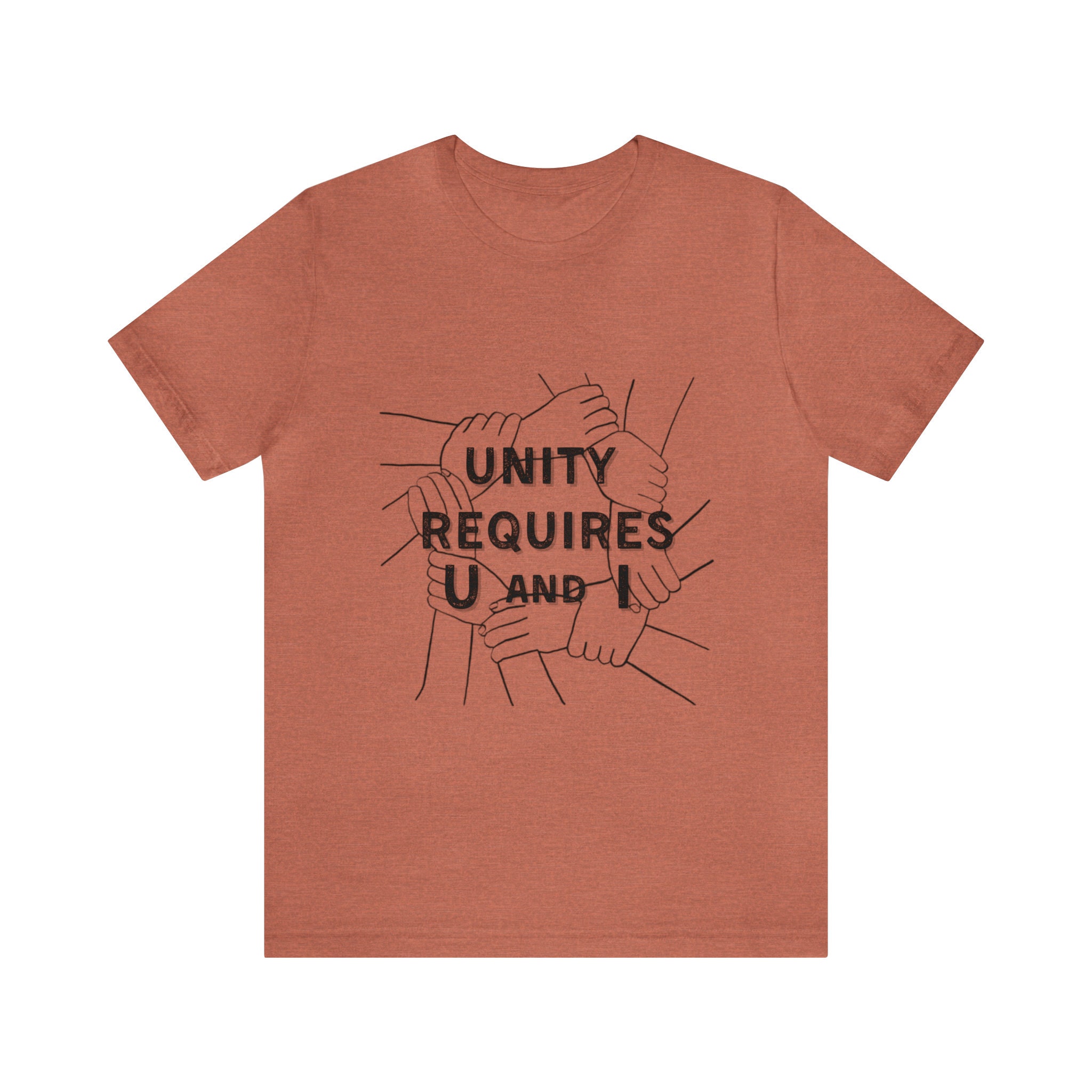 Unity T-shirt, Custom Design, Inspirational Message. - Etsy