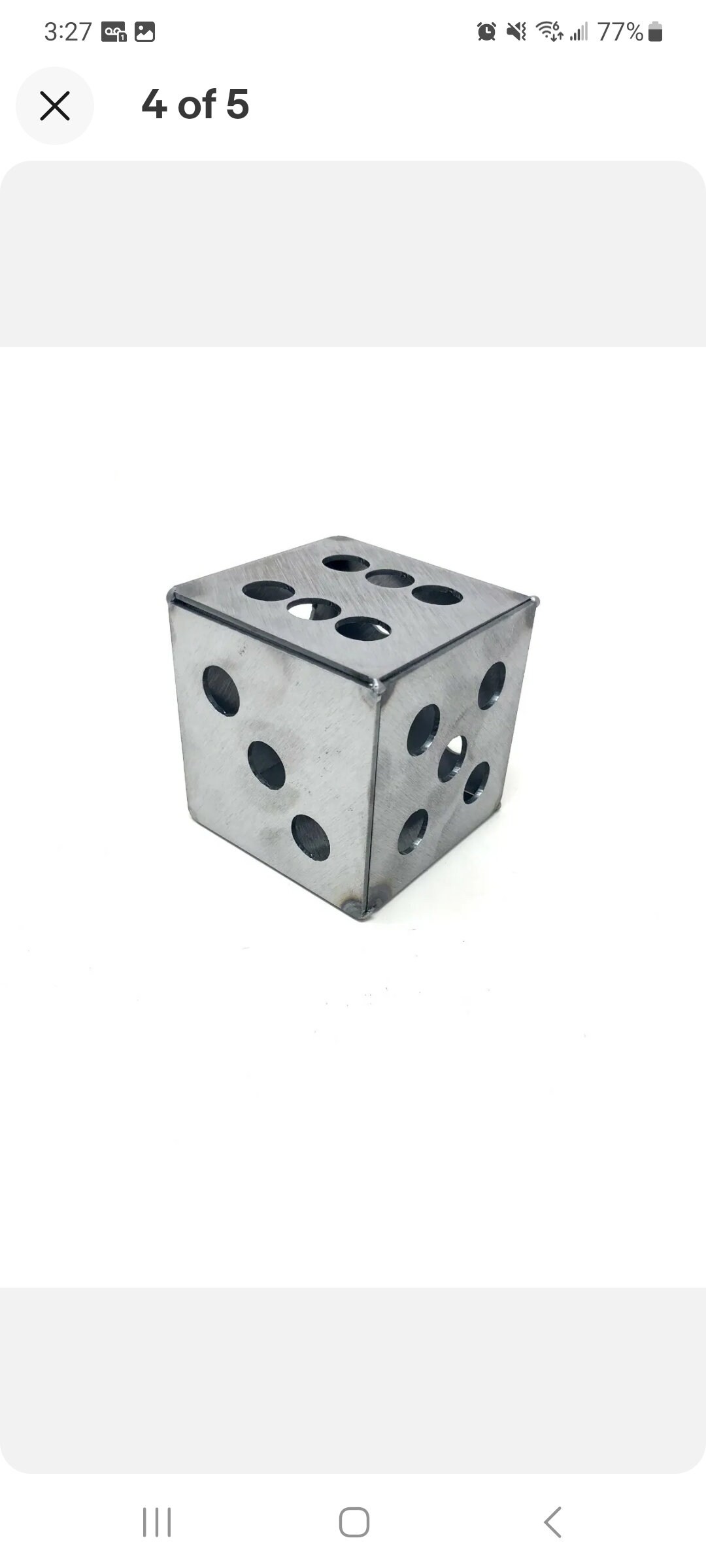 3 Inch Dice, Weld Together, DIY Kit. Mild Steel, Weld Kit, Fun Welding ...