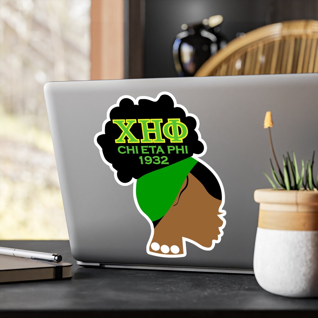 Chi Eta Phi Soror Vinyl Stick Decals, XHO Chi Eta Phi 1932, Graduation ...