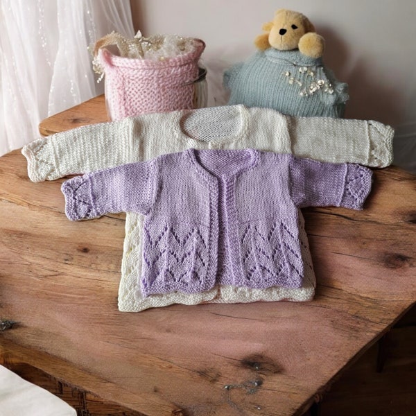 Knit Baby Sweater - Etsy