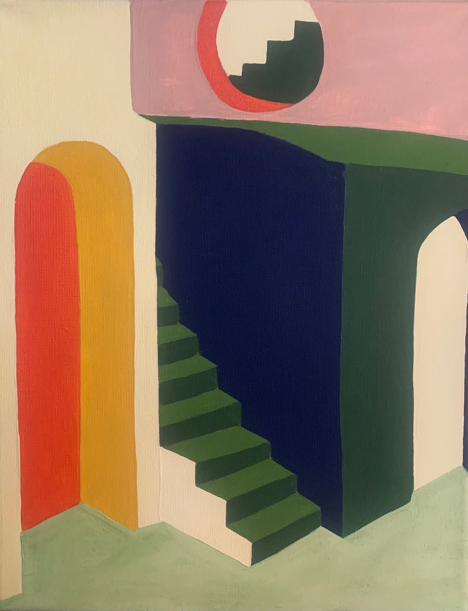 Abstract Architectural Stairs - Etsy