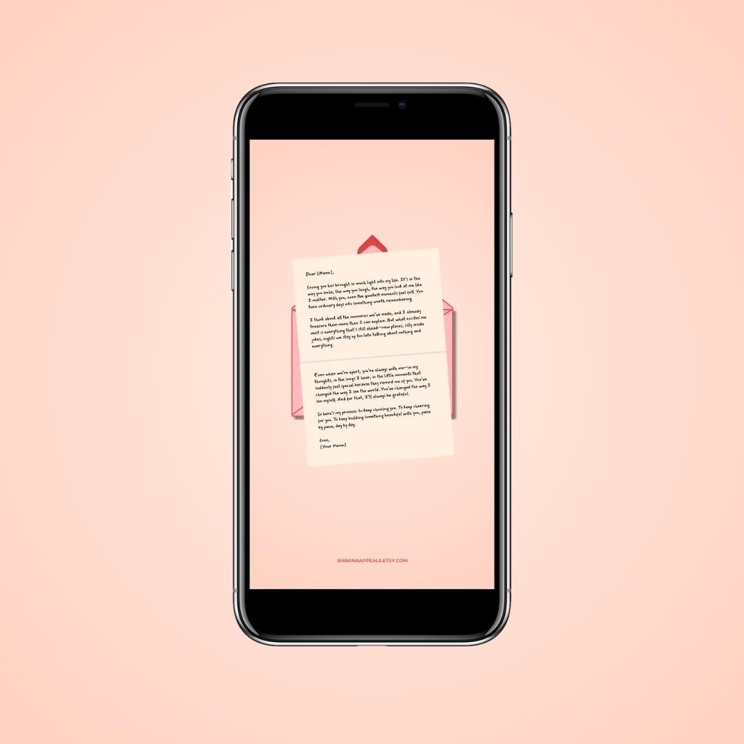 Carta de amor animada (versión móvil): plantilla editable de Canva ...