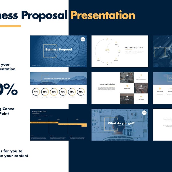 Ms Presentation Template - Etsy