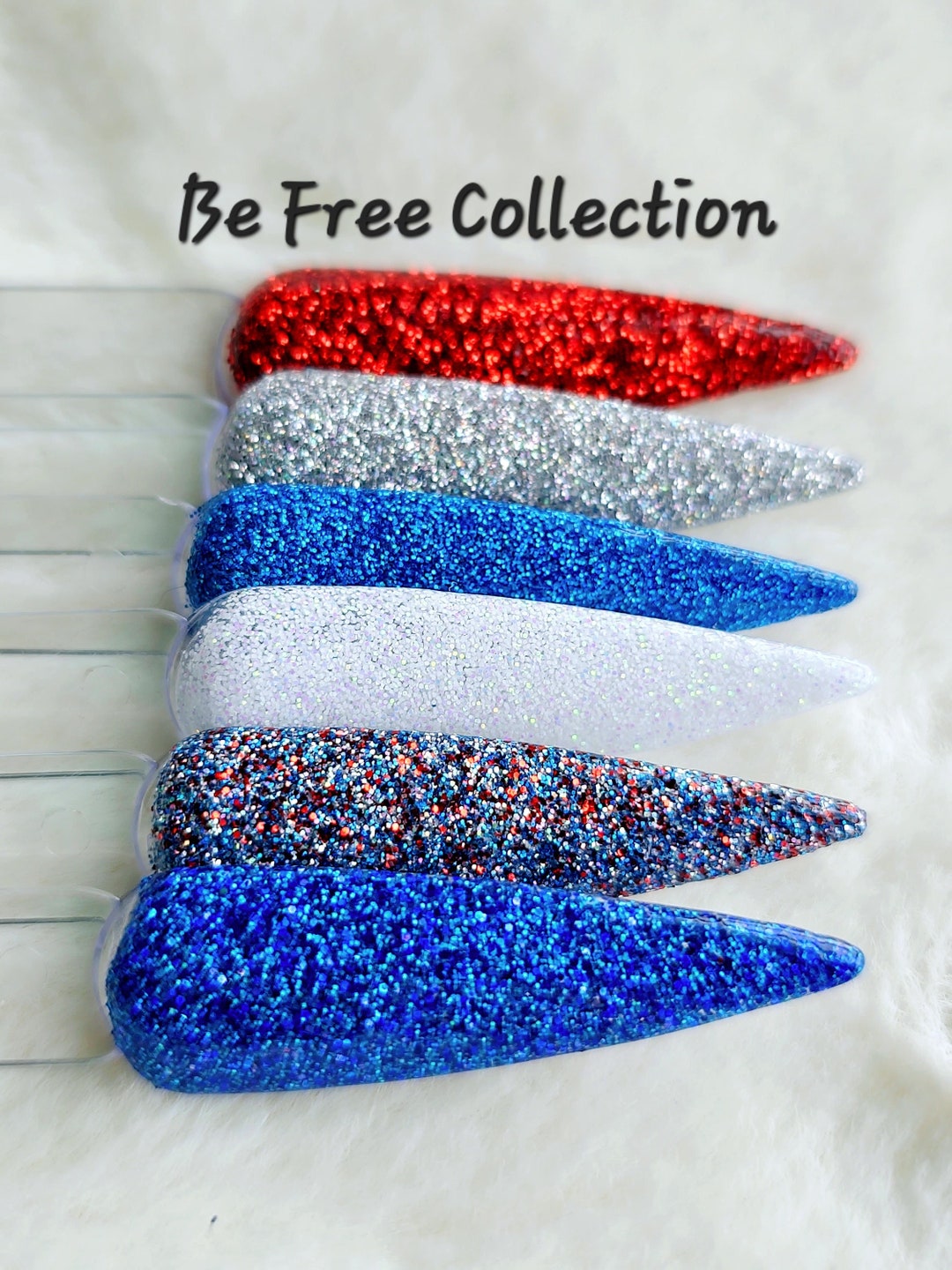 Be Free Collection Glitter Acrylic Dip Powder - Etsy