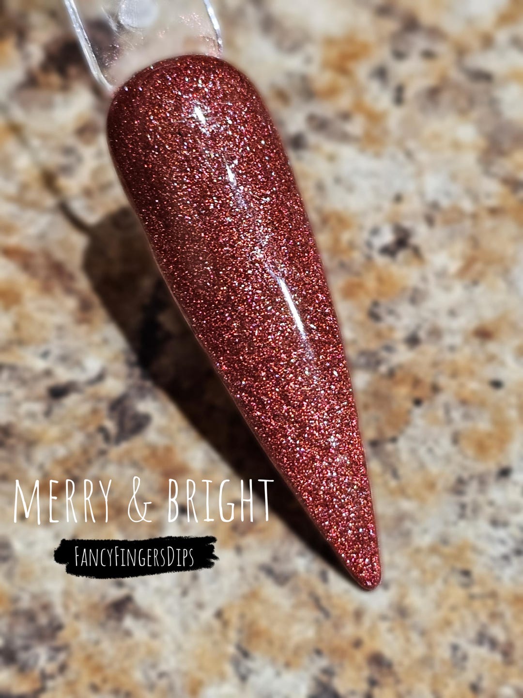 Merry & Bright- Shimmer Acrylic Dip Powder - Etsy