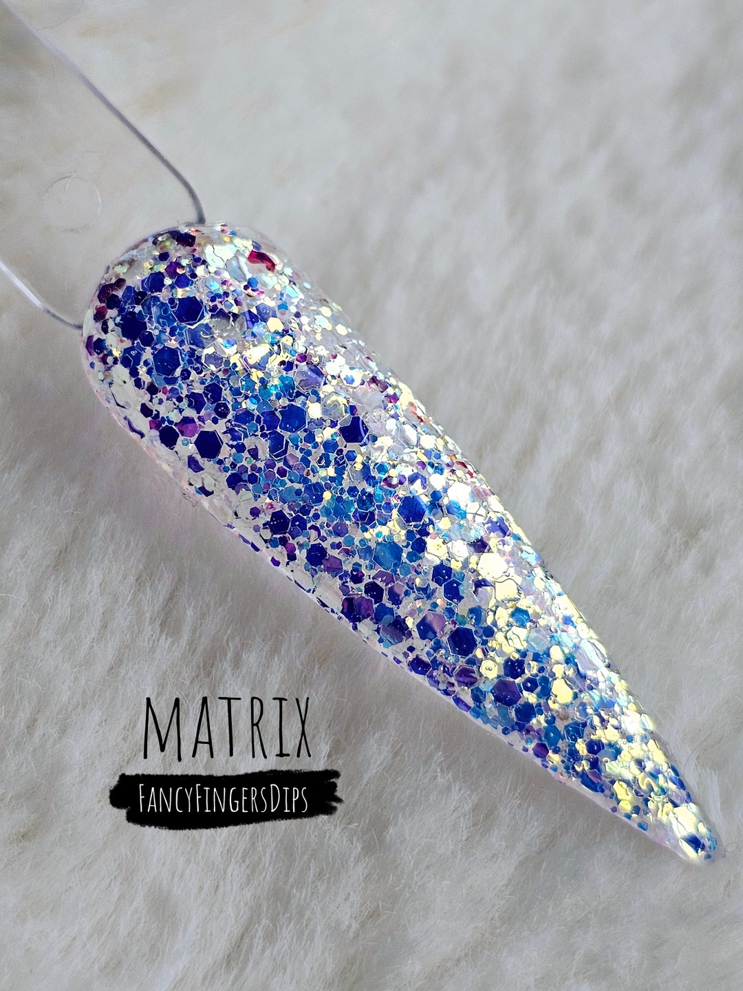 Matrix- Glitter Acrylic Dip Powder - Etsy