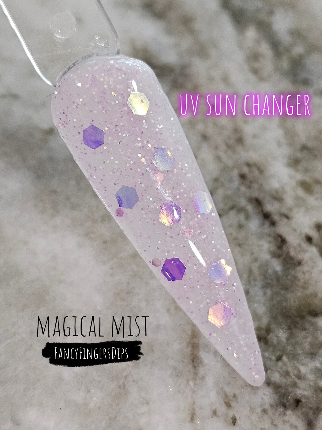 Magical Mist UV Sun Color Change Acrylic Dip Powder - Etsy