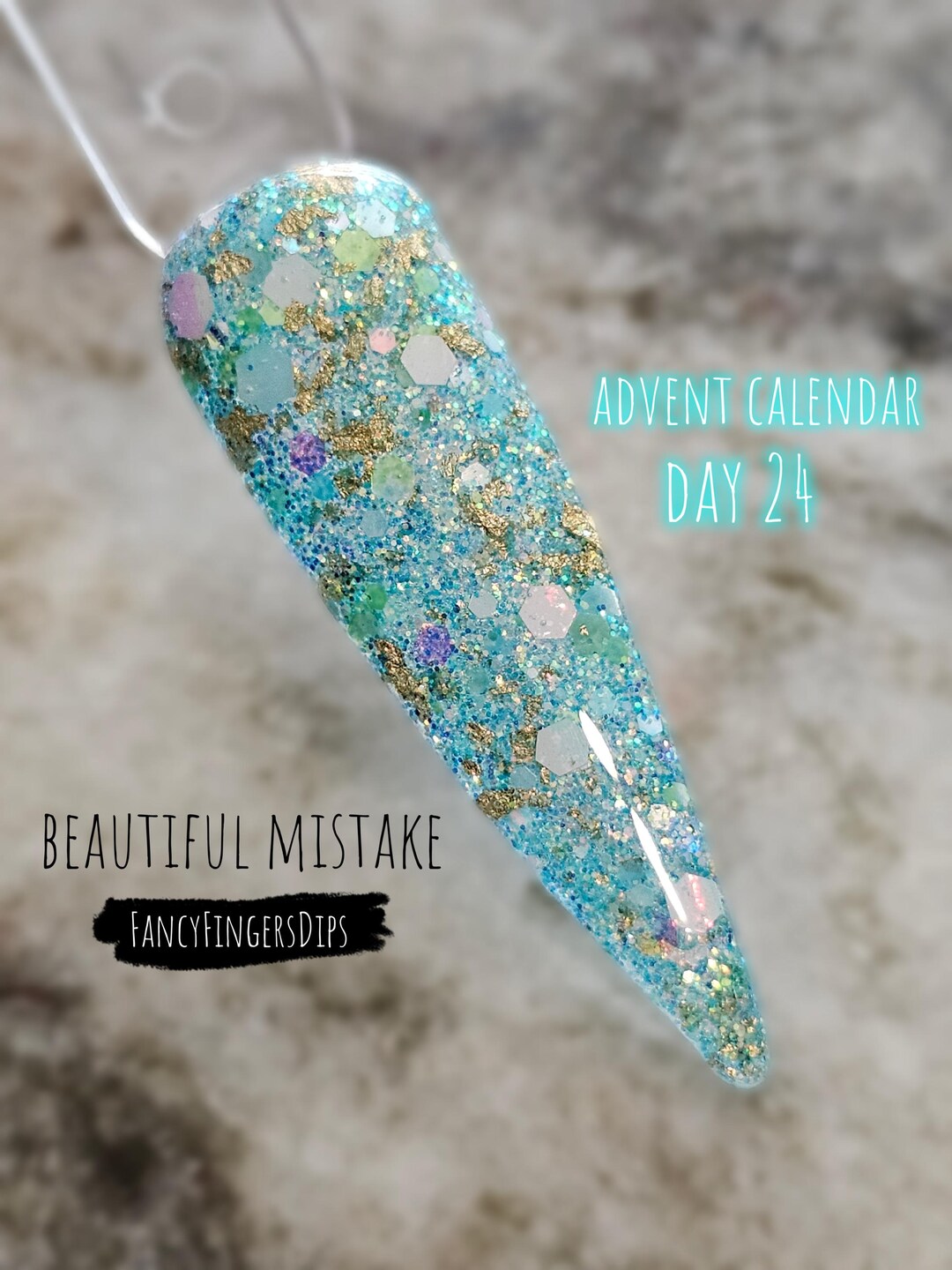 Beautiful Mistake- Glitter Acrylic Dip Powder - Etsy