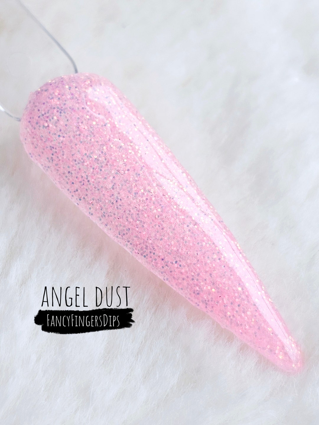 Angel Dust- Glitter Acrylic Dip Powder - Etsy