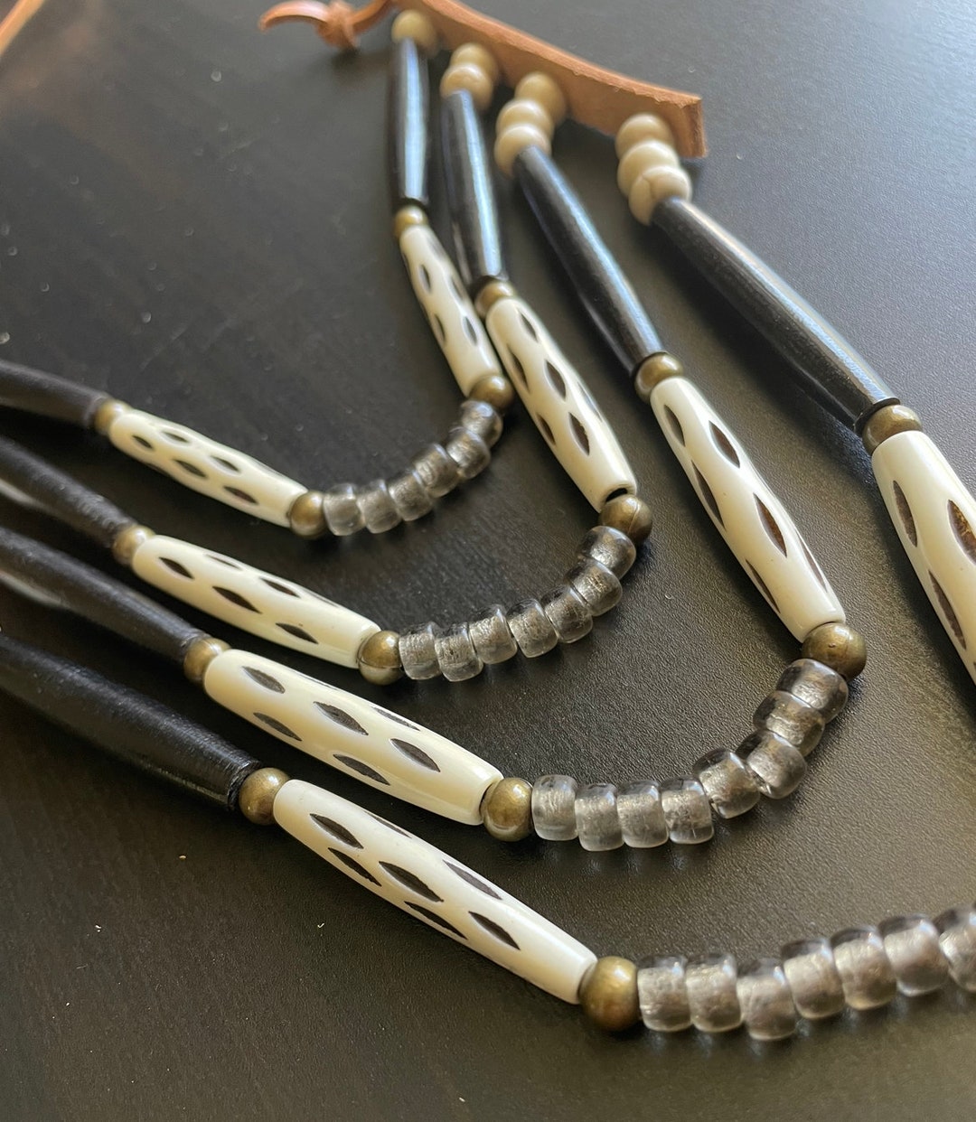 Oreo, Chocolate Bar & Dalmatian Bone Necklace - Etsy