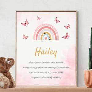Hailey Name Art - Etsy