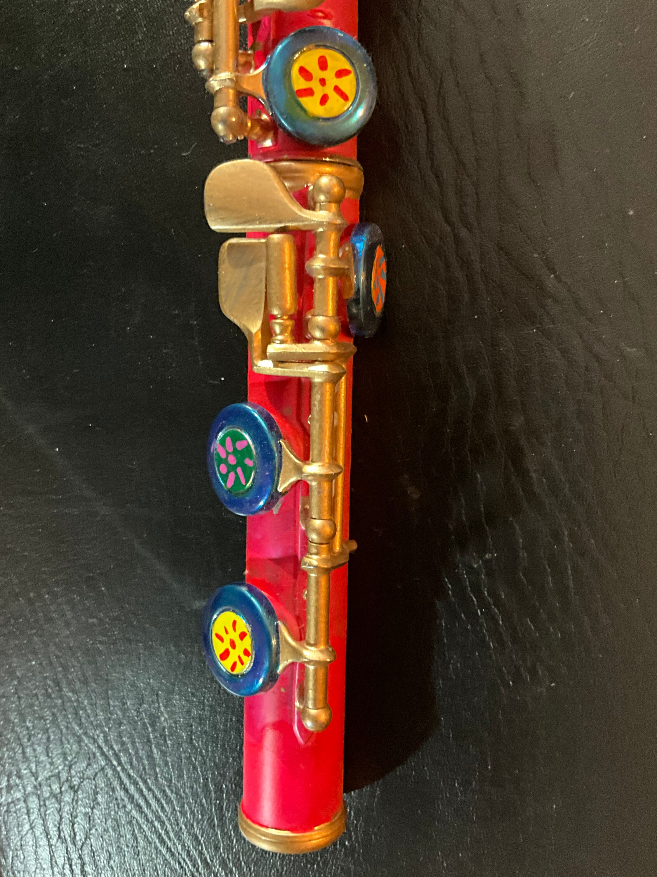 Painted Flute, Musical Art, Repurposed Instruments - Etsy