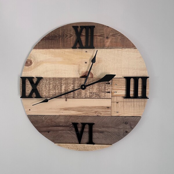 Pallet Wood Clock - Etsy
