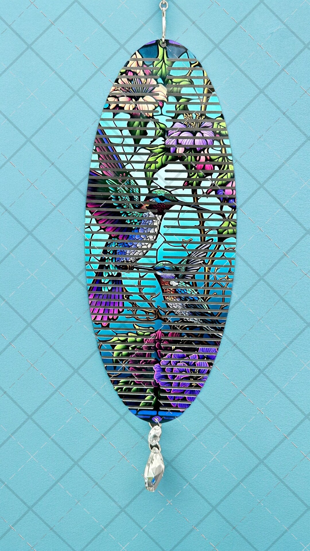 11" Helix Hummingbirds Wind Spinner - Etsy