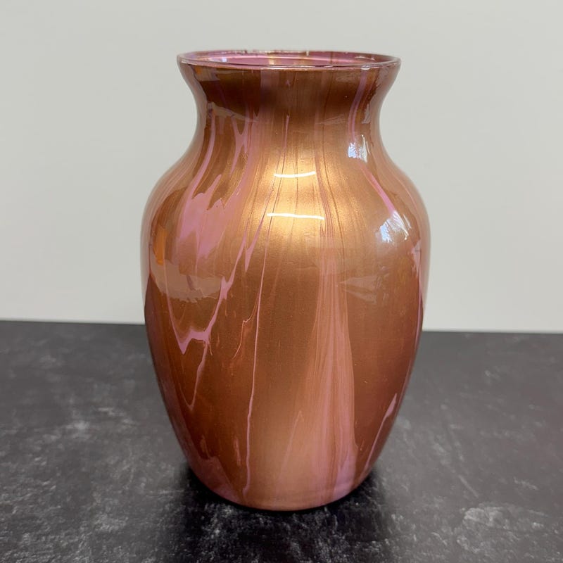 Rose Gold Vases - Etsy