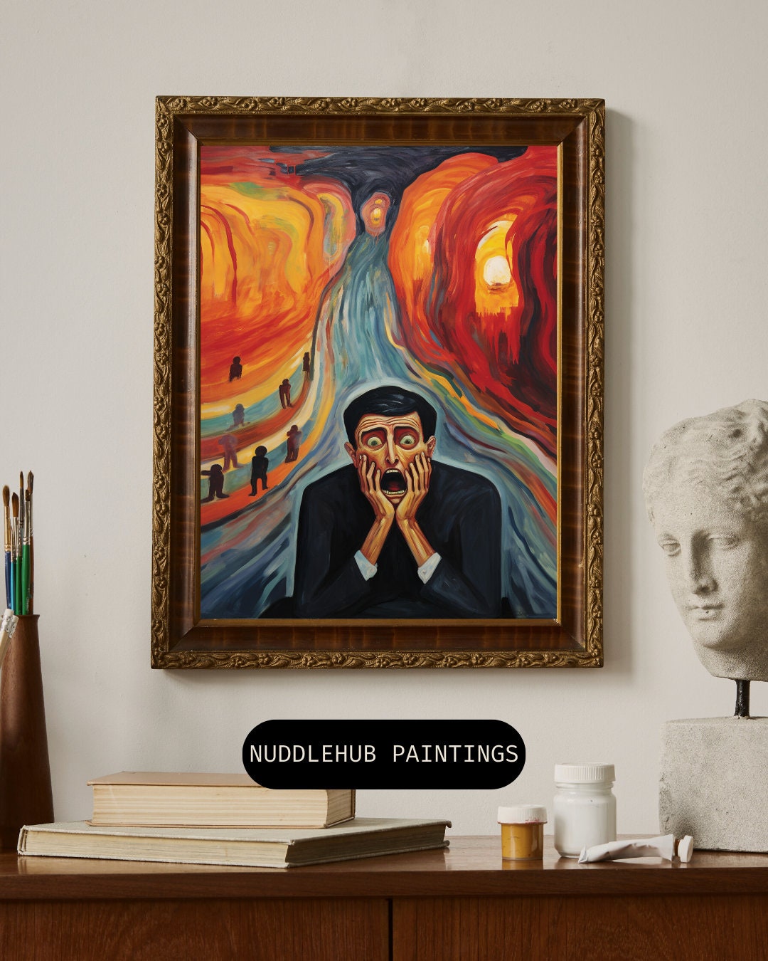 Edvard Munch Art Print - Dynamite, Edvard Munch Poster, Edvard Munch ...