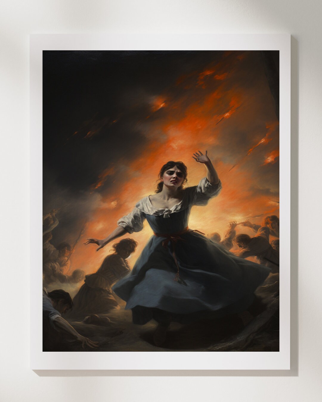 Francisco Goya, Print Art | Dark Vintage Mythology Painting ...