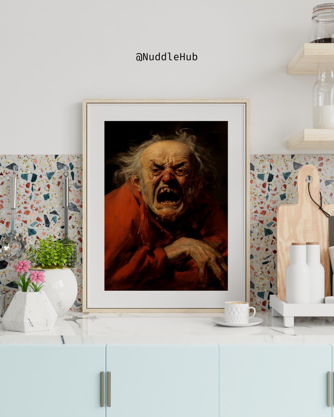 Francisco Goya, Print Art Dark Vintage Mythology Painting Romanticism ...