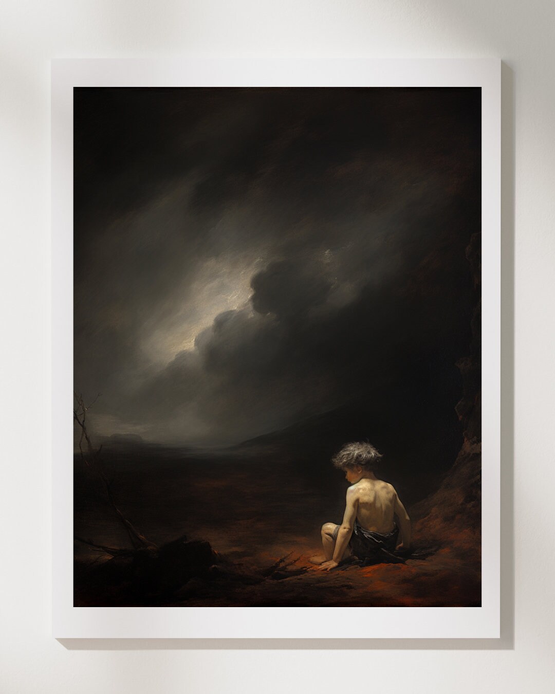 Francisco Goya, Print Art | Dark Vintage Mythology Painting ...