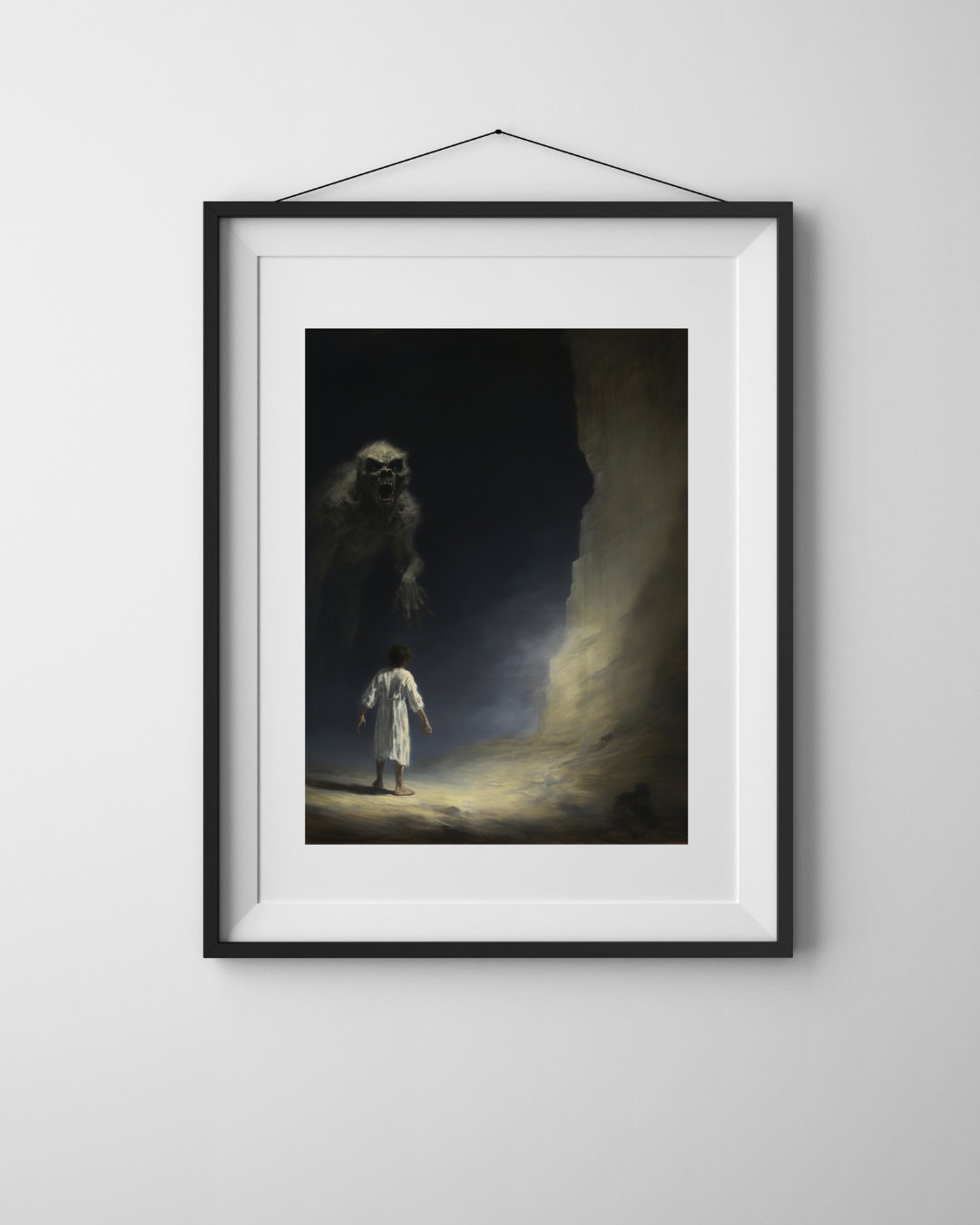 Francisco Goya, Print Art | Dark Vintage Mythology Painting ...