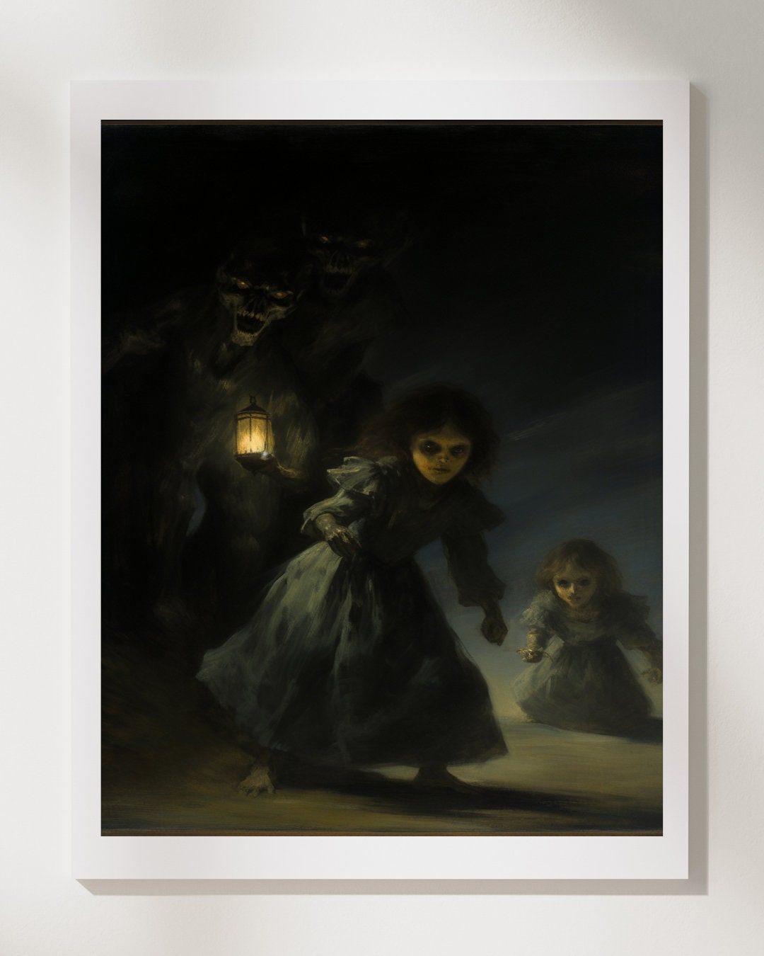 Francisco Goya, Print Art | Dark Vintage Mythology Painting ...