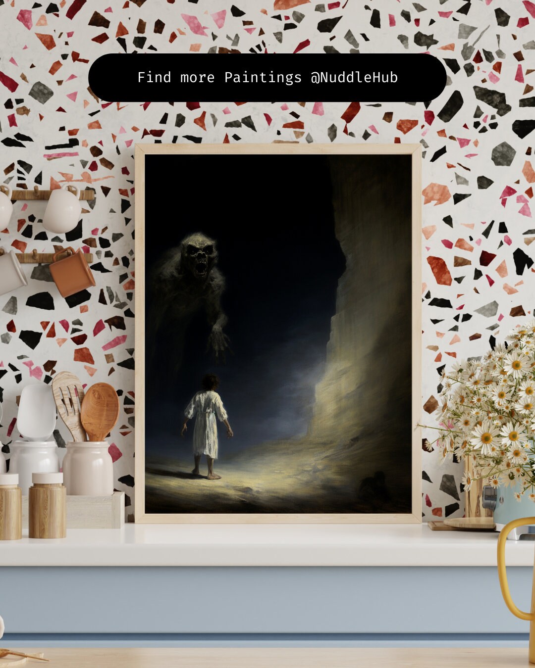 Francisco Goya, Print Art | Dark Vintage Mythology Painting ...