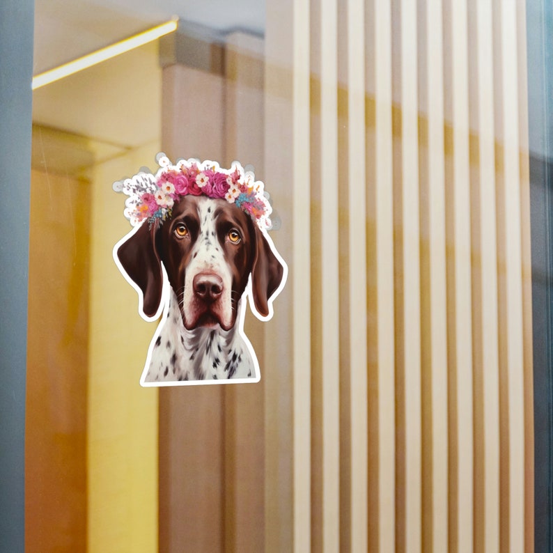 German Shorthaired Pointer Decal Waterproof Vinyl Decal Adorable GSP ...