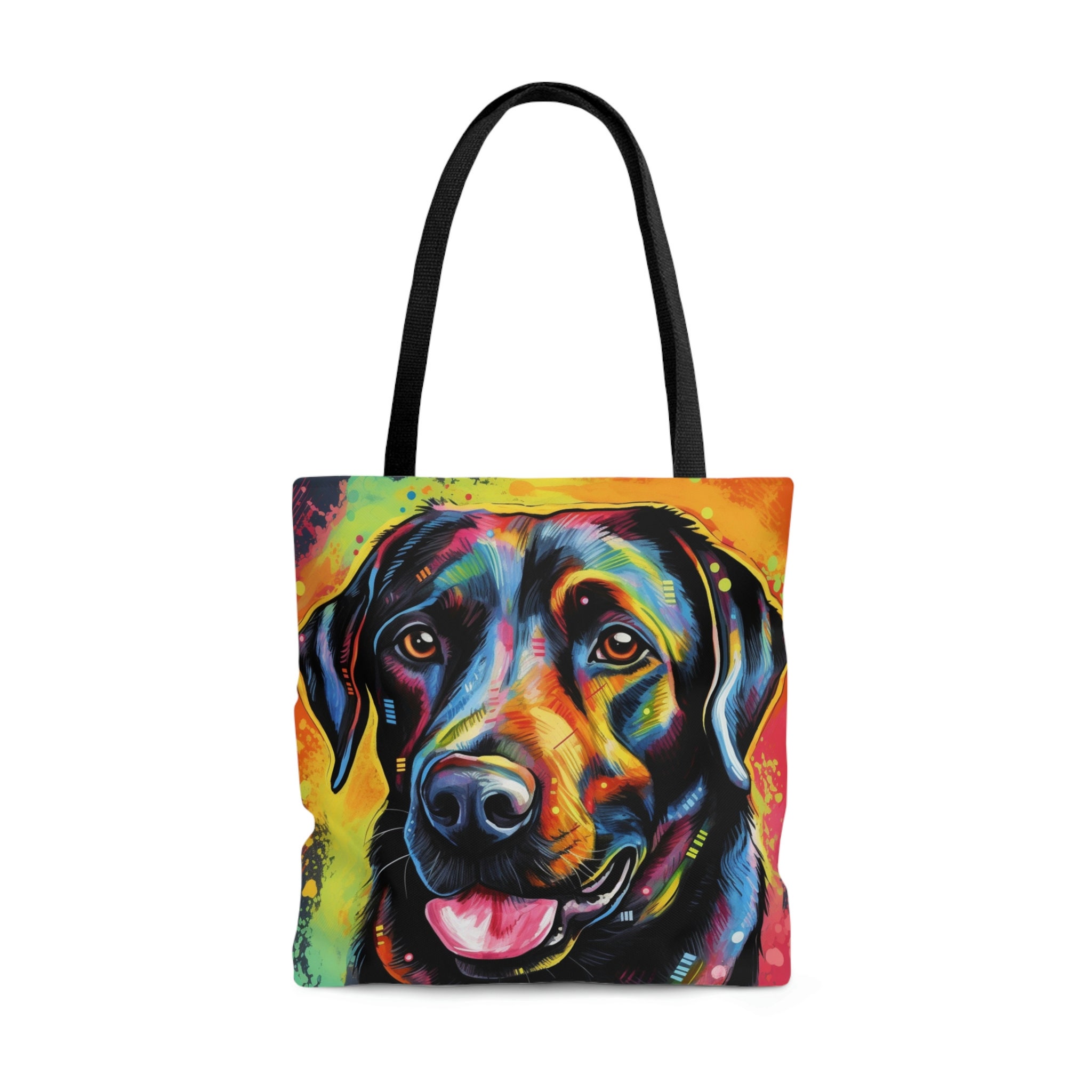 Black Lab Tote Bag Cute Handbag for Dog Lovers Black Lab Gift Labrador ...