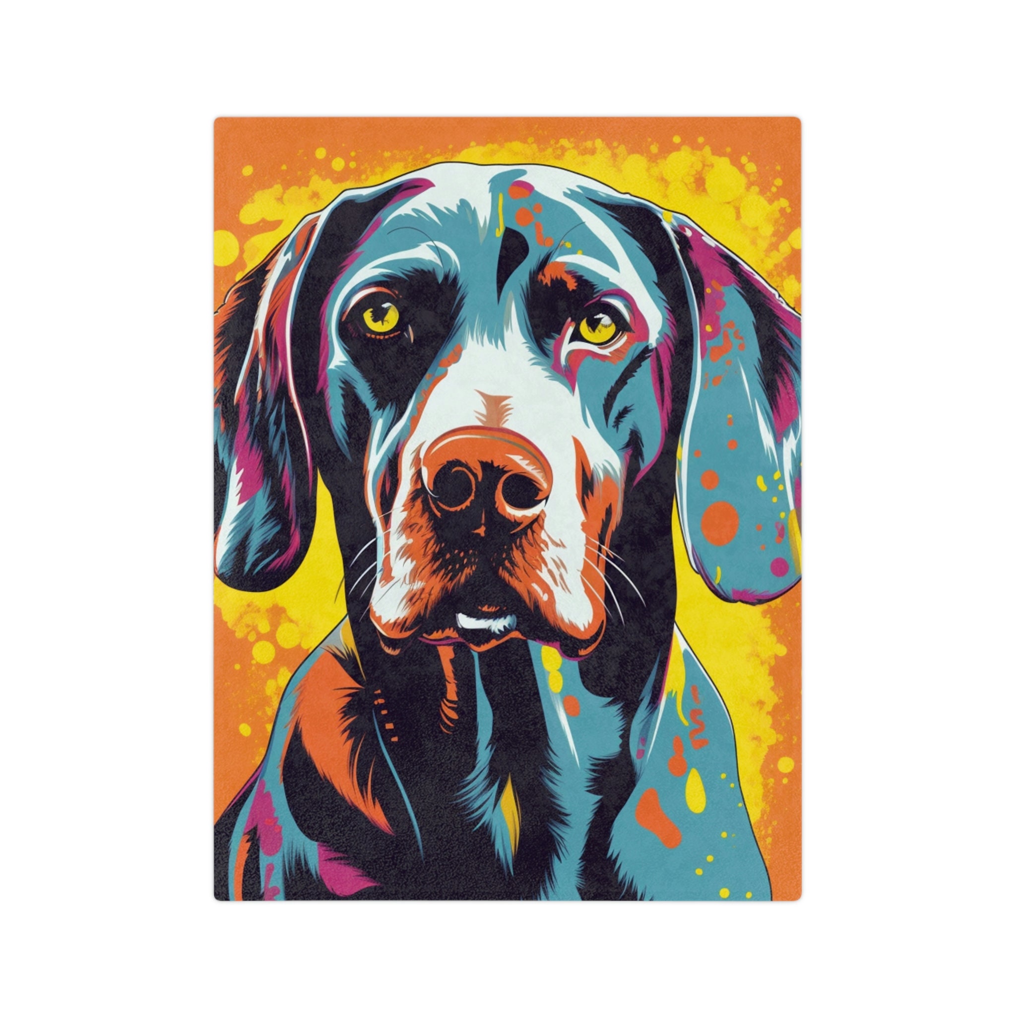 German Shorthaired Pointer Blanket, Cute Blanket for Dog Owners, GSP ...