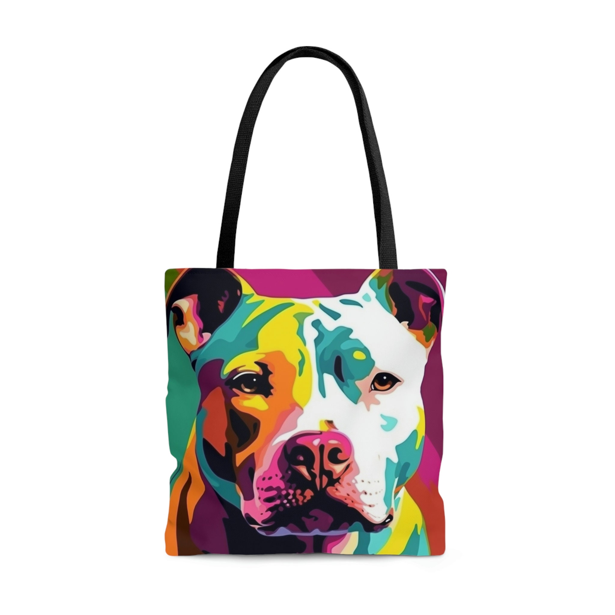 Pitbull Tote Bag Pop Art Style Unique Design Pitbull Gift for Everyday ...