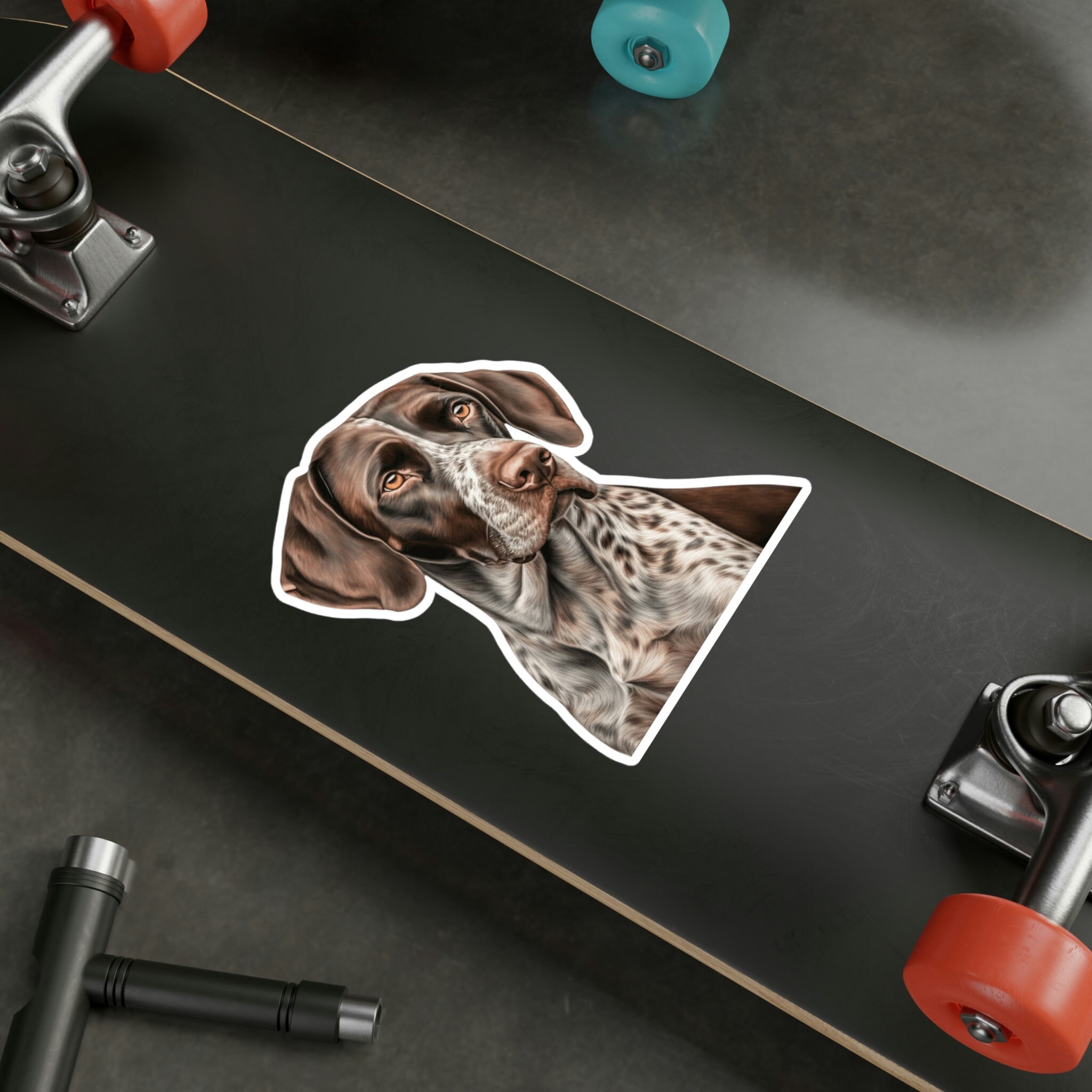 German Shorthaired Pointer Vinyl Decal Waterproof Sticker Adorable ...