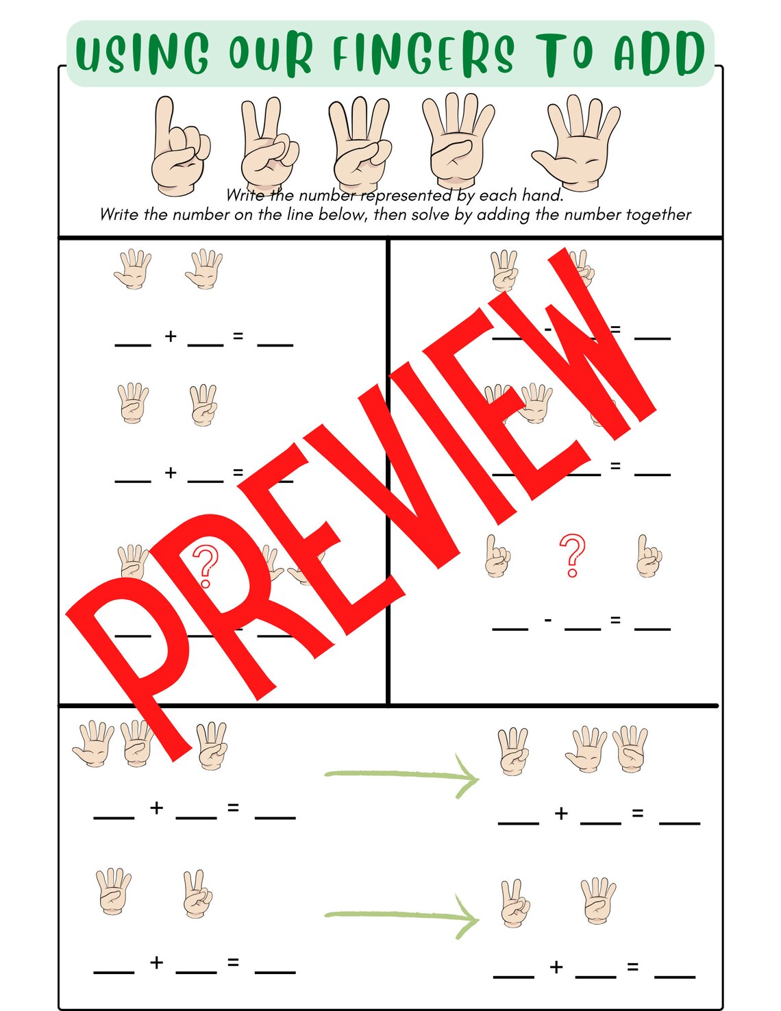 Kindergarten Addition Workbook | Addition to 20 | Math Practice ...