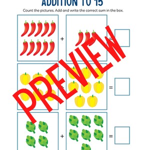 Kindergarten Addition Workbook | Addition to 20 | Math Practice ...