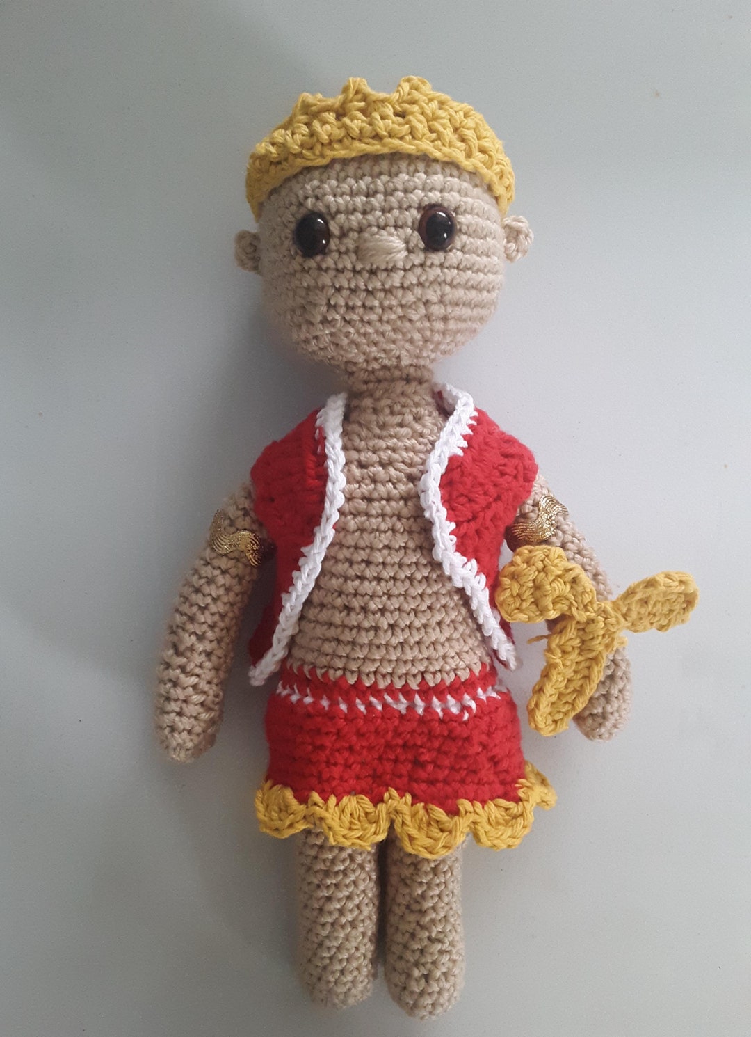 Shango, Orisha Crochet Doll, Muneca De Chango - Etsy