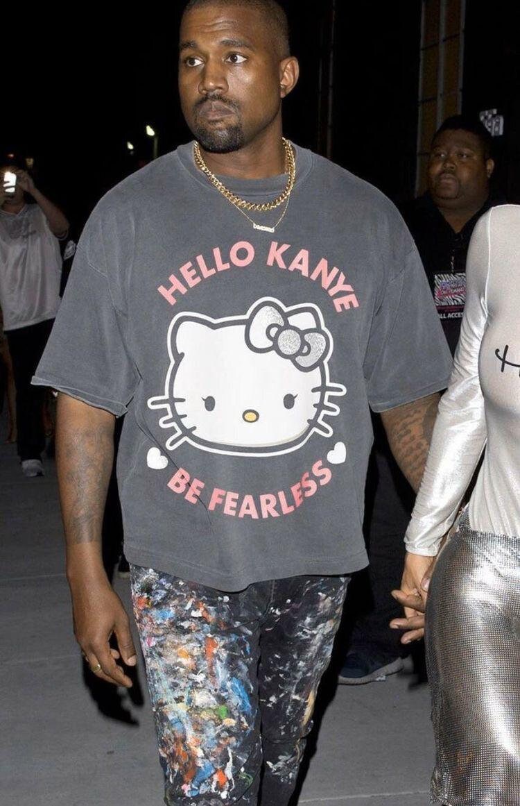 Camiseta Kanye West Hello Kanye camiseta Hello Kanye Be - Etsy México