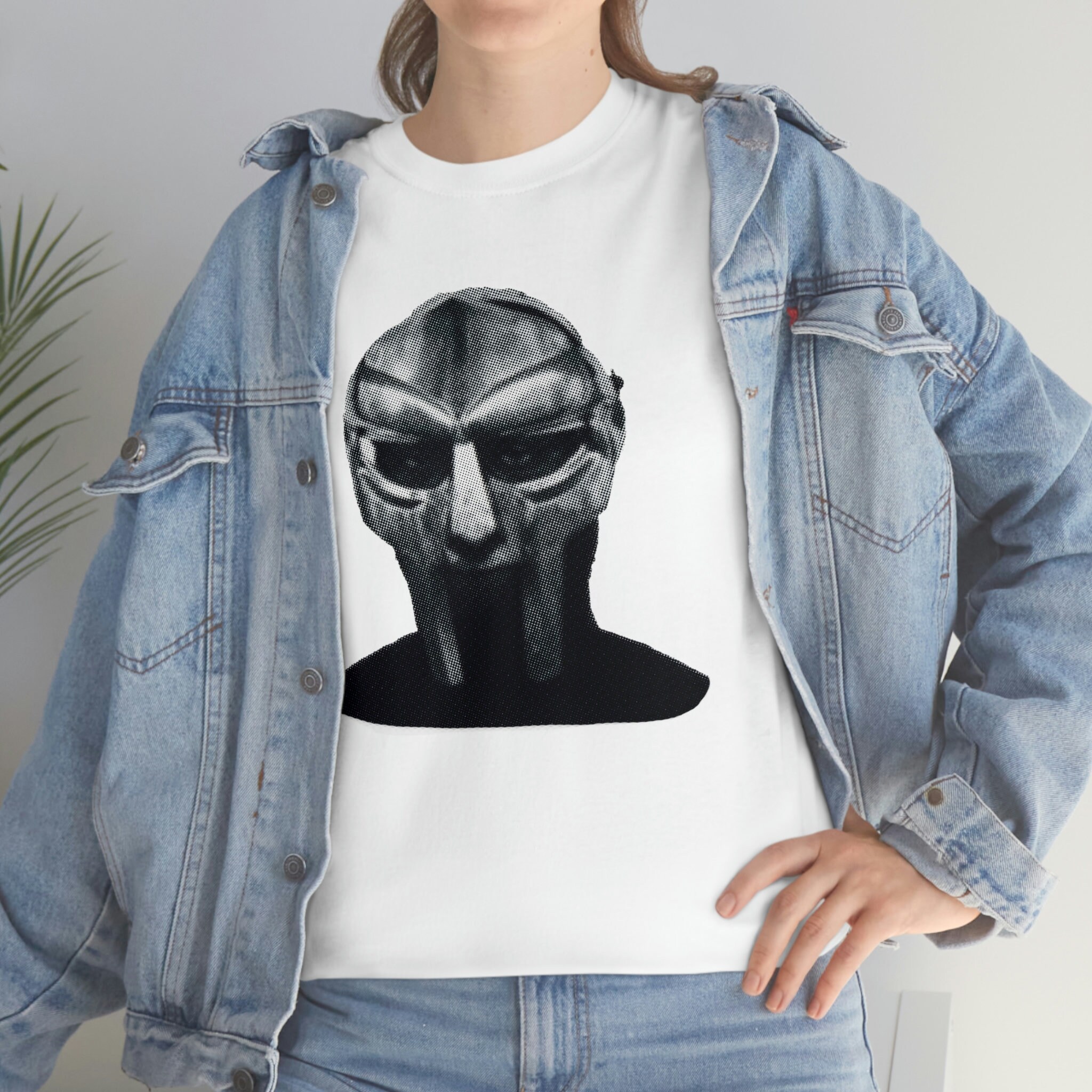 MF DOOM Mask T Shirt, Mf Doom Bootleg Merch Tee, Mask Graphic Album Art ...