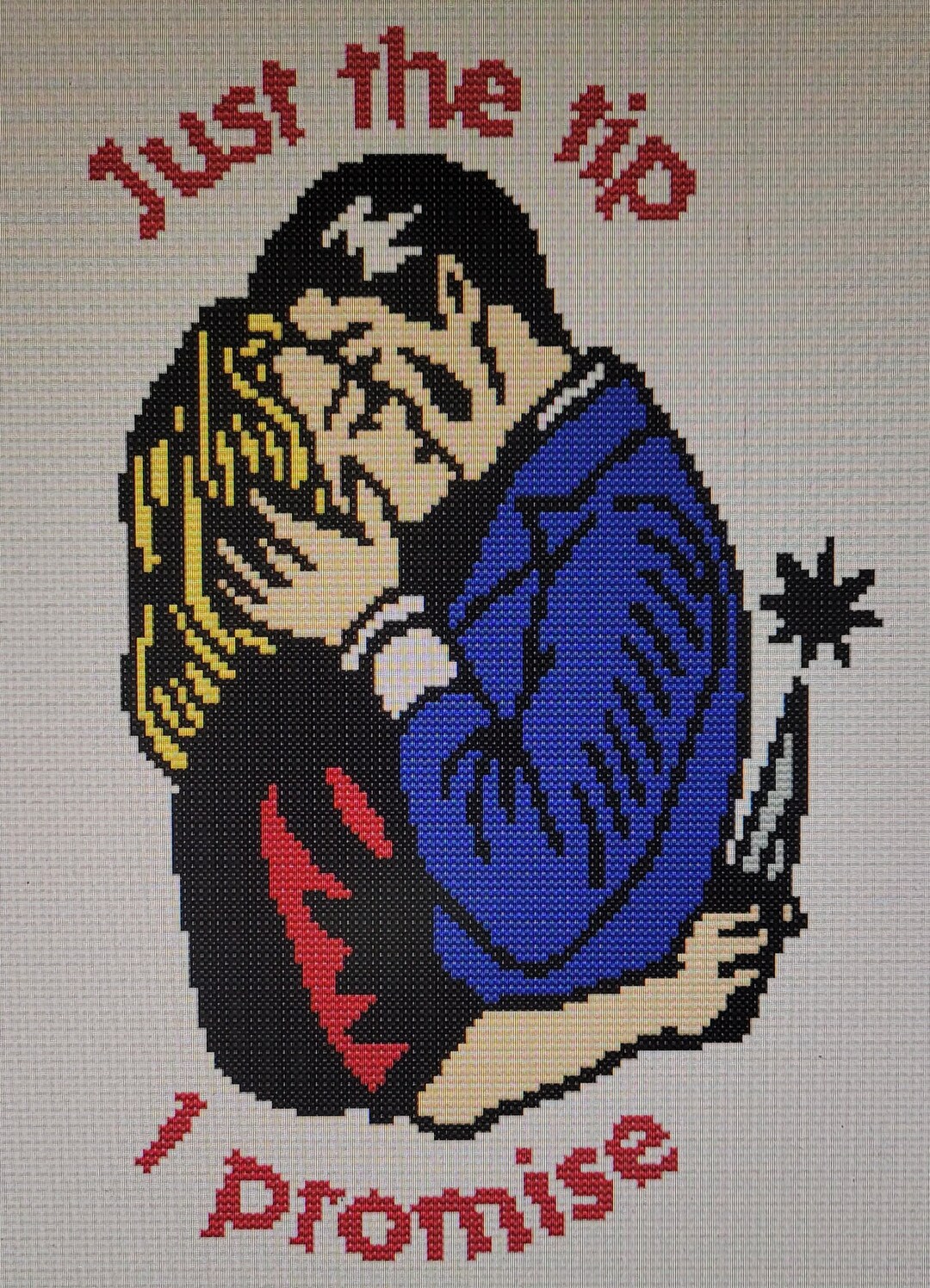 Just the Tip - Cross Stitch Pattern - Nerdy Geeky Alternative Quirky ...