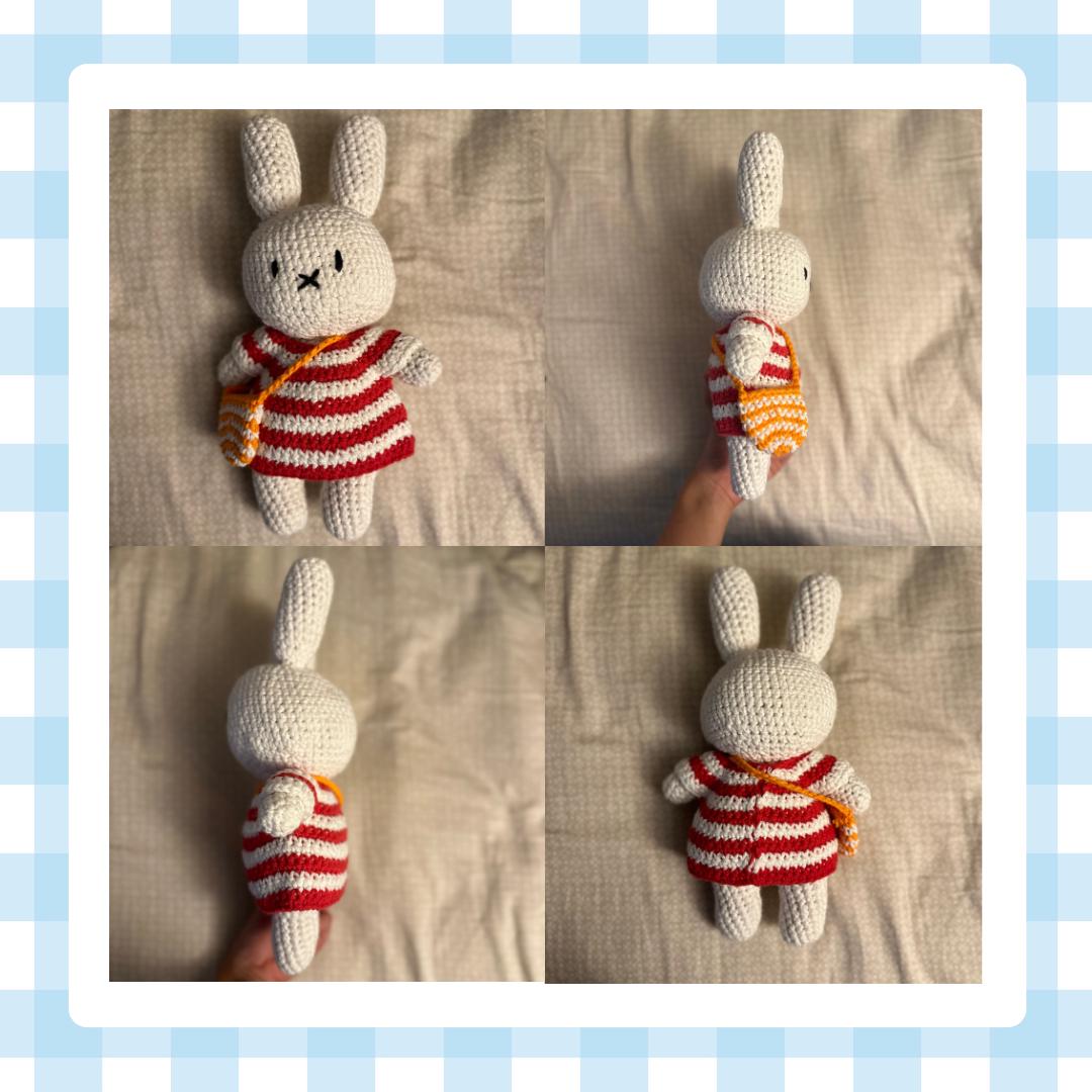 Crochet Dutch Bunny With Dress Pattern - Etsy