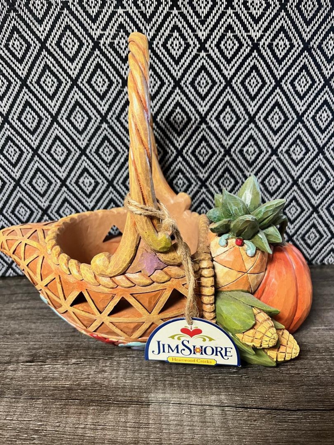 Jim Shore Bounty of Blessings Basket - Etsy