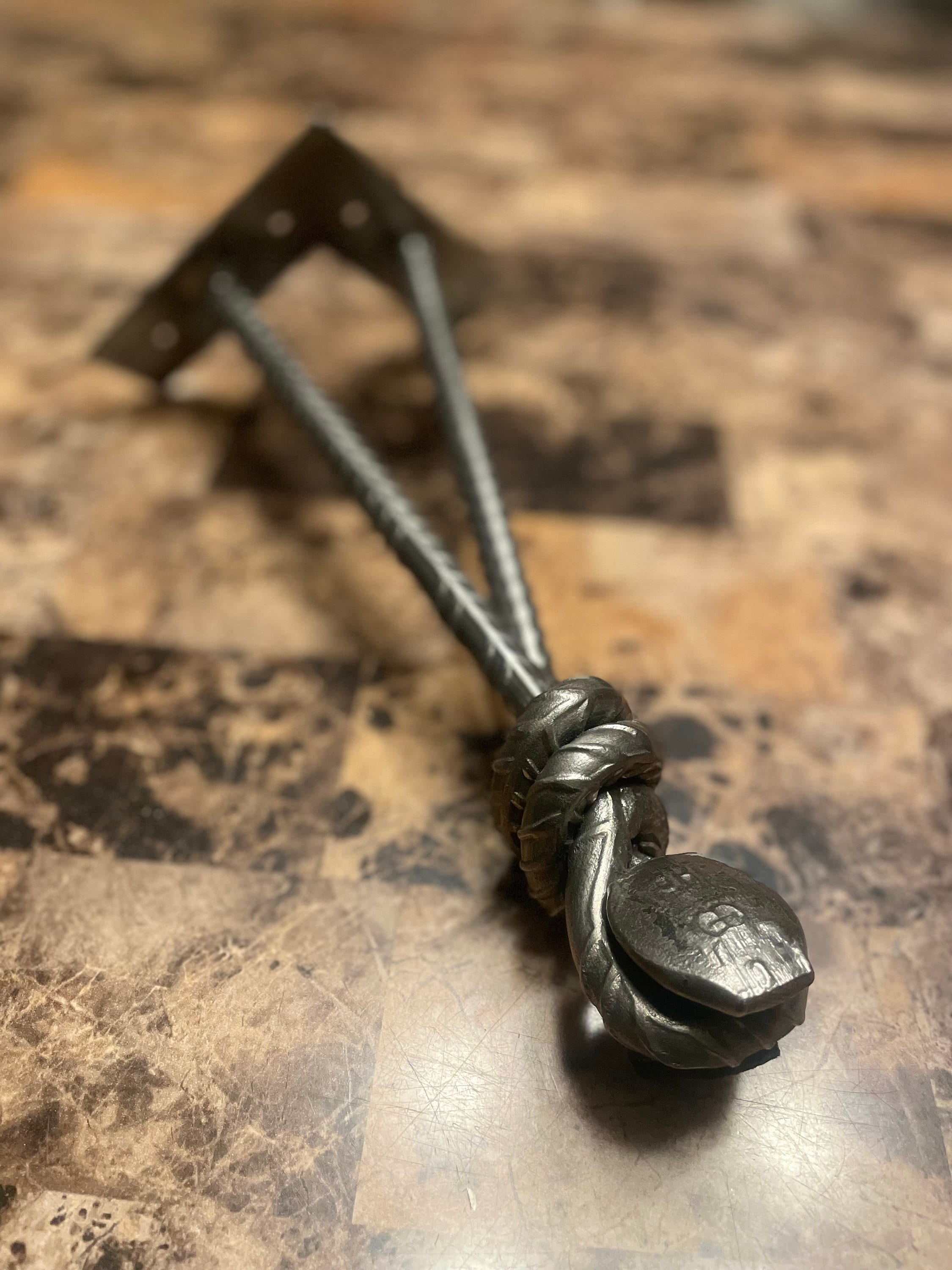 Rebar Hair Pin Legs Set of 4 Poachers Knot Coffee Table, Metal Table ...