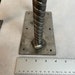 A Frame Table Legs - 3/4" Solid Rebar Table Legs - Pair - Steel Table ...