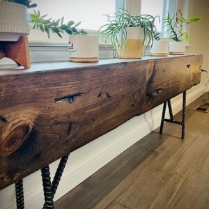 A Frame Table Legs - 3/4" Solid Rebar Table Legs - Pair - Steel Table ...